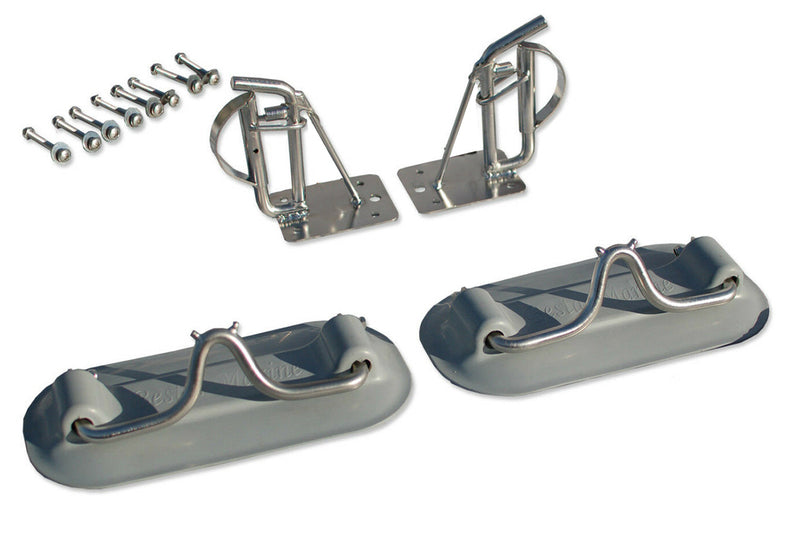 SNAP DAVITS for PVC Inflatable Boat Storage. Mounted to Swim / Marlin ...